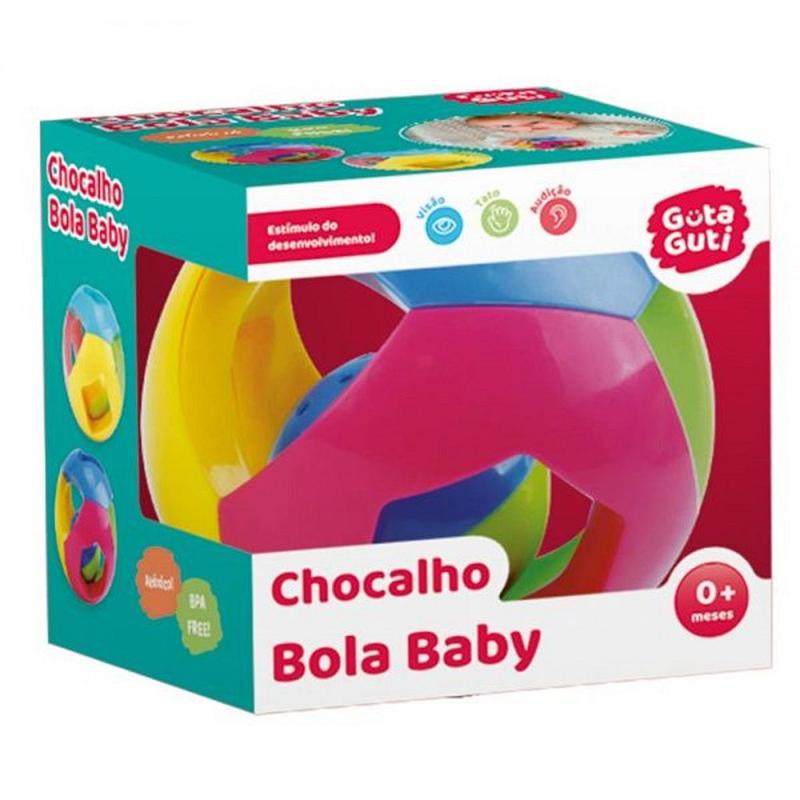 Chocalho Bola Baby Guta Guti DMB5808 - DMToys - DM Toys - Chocalho para ...