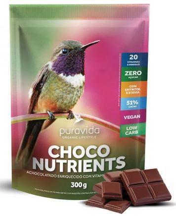 Choco nutrients sem açúcar- achocolatado premium e multivitamínico ...