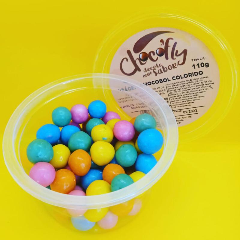 Chocobol choco color pote 110g - CHOCOFLY - Chocolate / Barra de ...