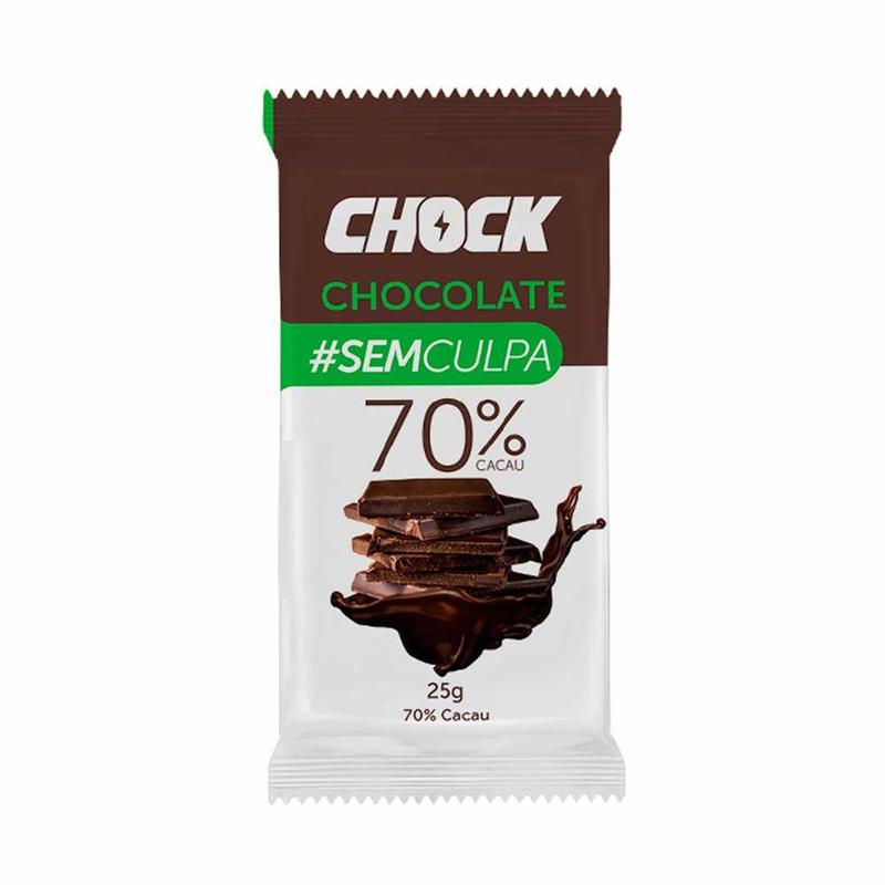 Chocolate 70 Cacau - Chock - 25g - Chocolate / Barra de Chocolate ...