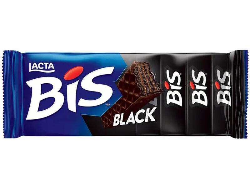 Chocolate Bis Black Meio Amargo 100,8g Lacta - Bis - Magazine Luiza