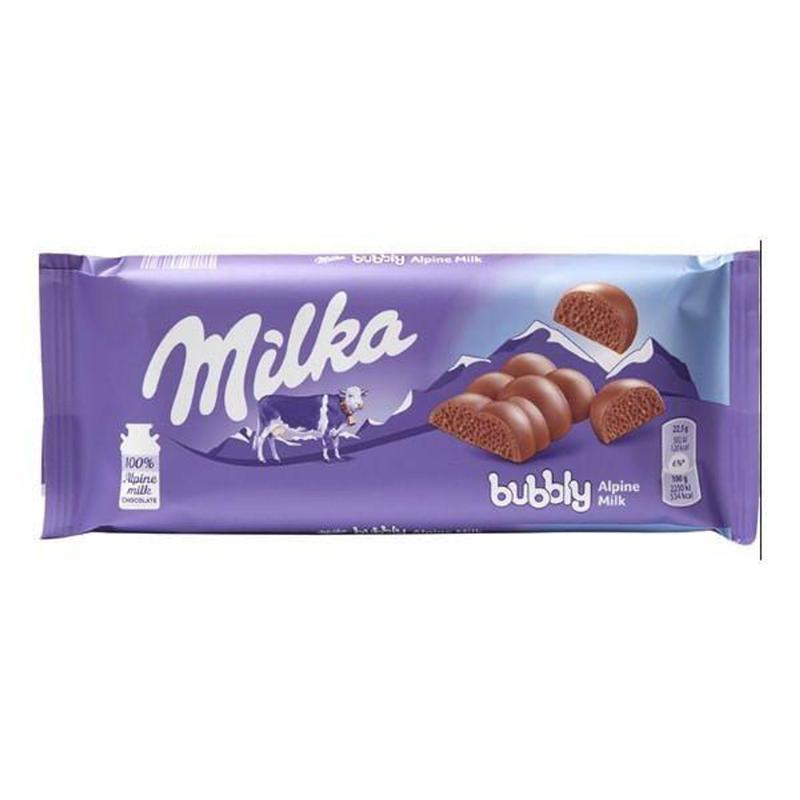Chocolate Bubby Leite Milka 90g - Chocolate / Barra de Chocolate ...