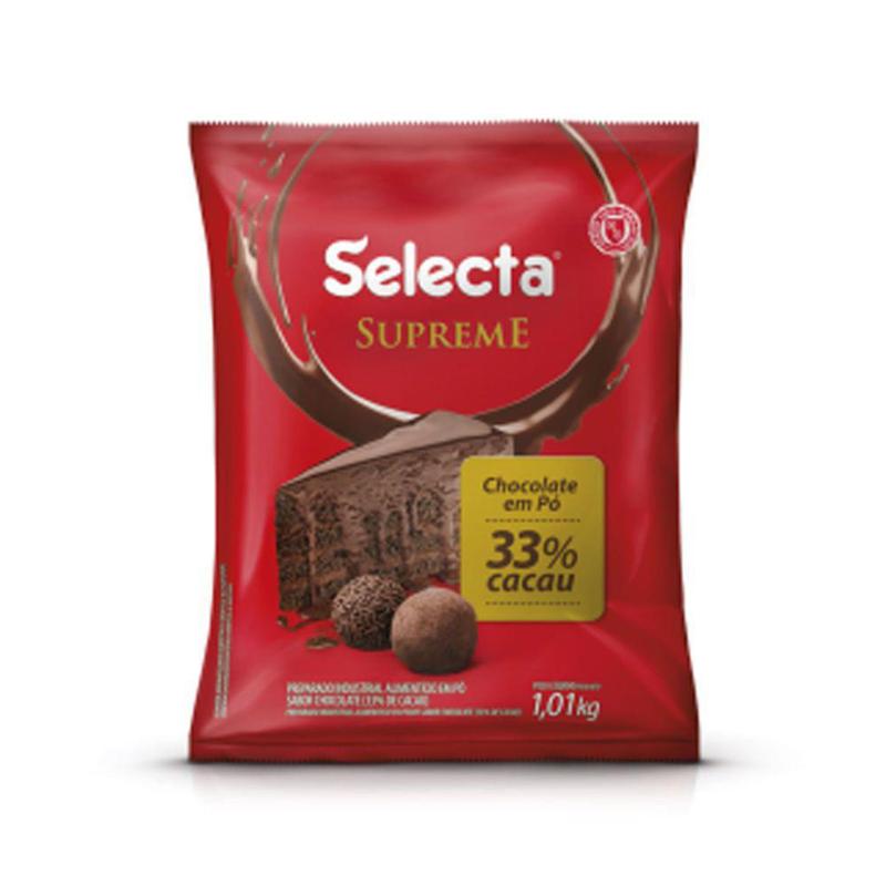 Chocolate em Pó 33% Cacau 1,01kg - Selecta - Padaria - Magazine Luiza