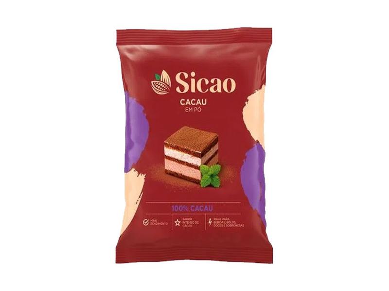 Chocolate em Pó Nobre 100% Cacau 300g - Sicao - Cacau em Pó - Magazine Luiza