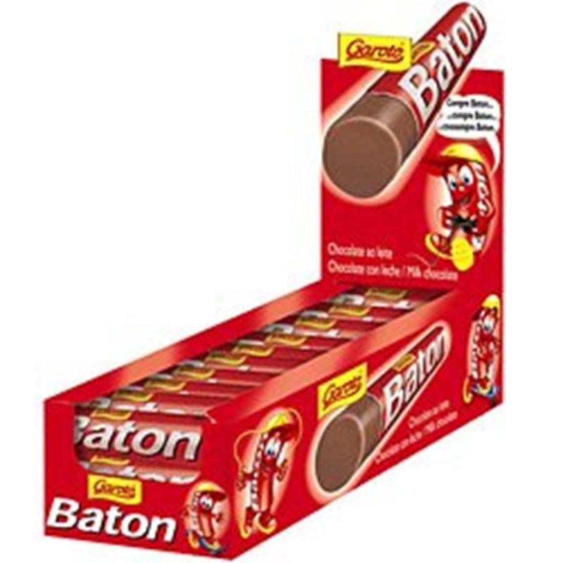 Chocolate Garoto Baton ao leite, 1 unidade com 16g - EMP COMO FABR ...