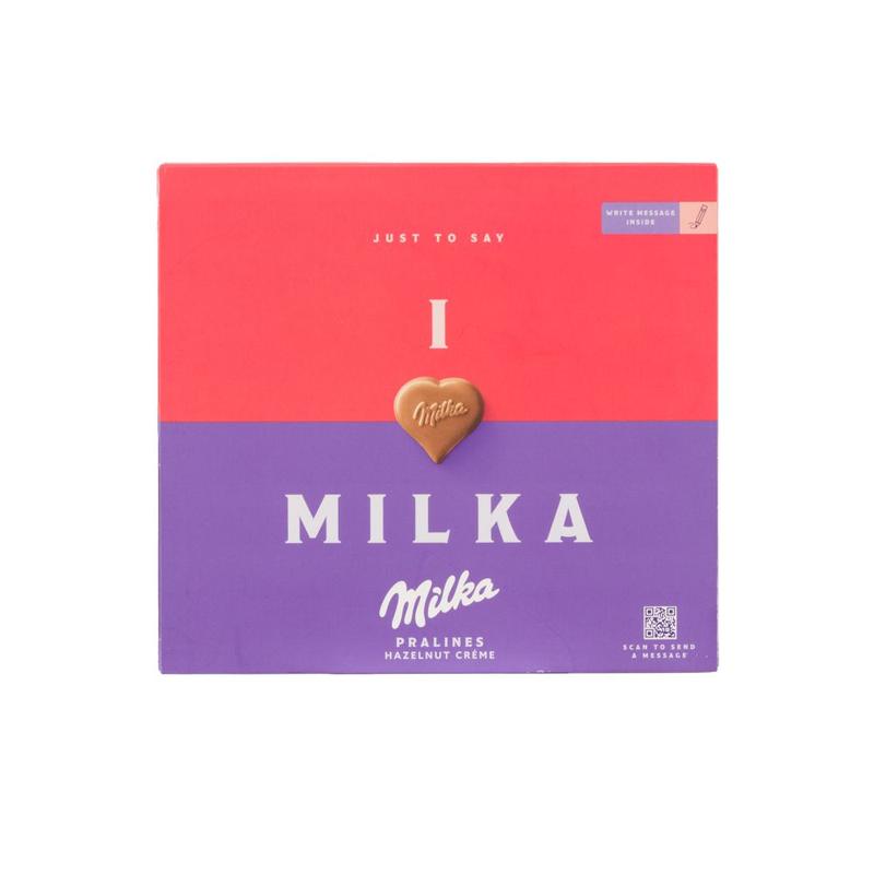 Chocolate I Love Hazelnut Cream MILKA 110g - Chocolate / Barra de Chocolate - Magazine Luiza