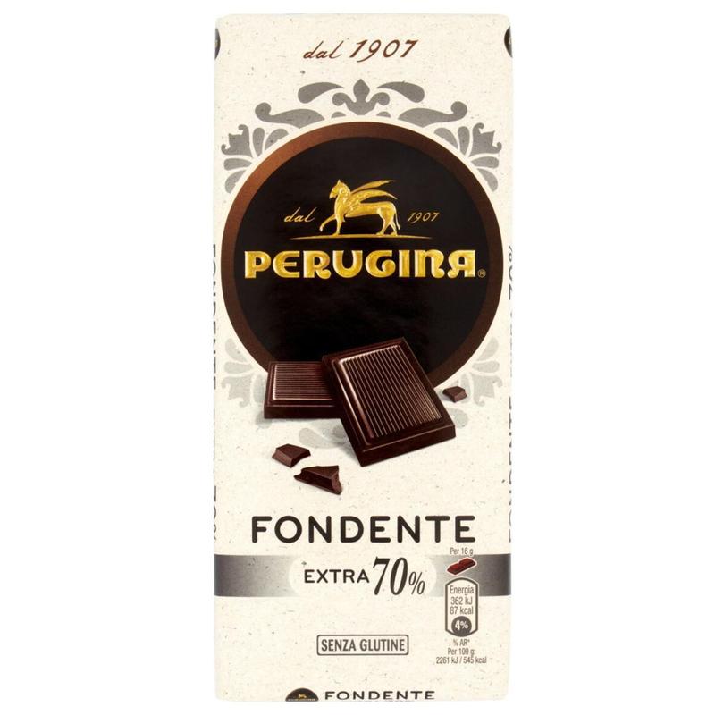 Chocolate Italiano Perugina 1907 Fondente 70% 80G - Baci Perugina ...