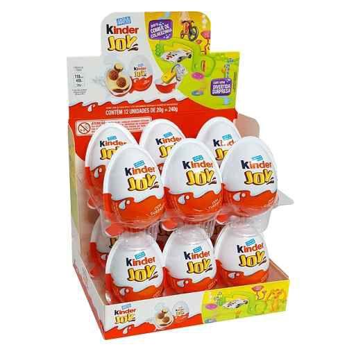 Chocolate Kinder Ovo Joy 12Un Ferrero - Kinder Ovo - Magazine Luiza