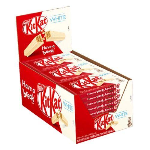 Chocolate Kit Kat Nestle Caixa C/ 24 Unidades Envio Imediato - Kit Kat ...
