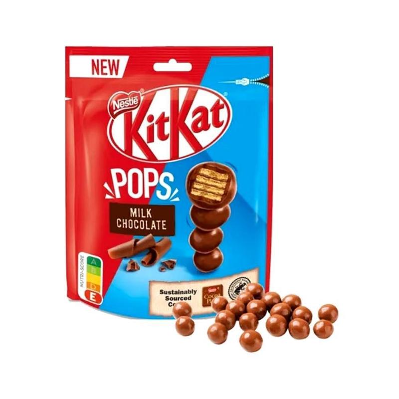 Chocolate Kit Kat Pops Milk Chocolate Nestle 110g - Kitkat - Kit Kat ...