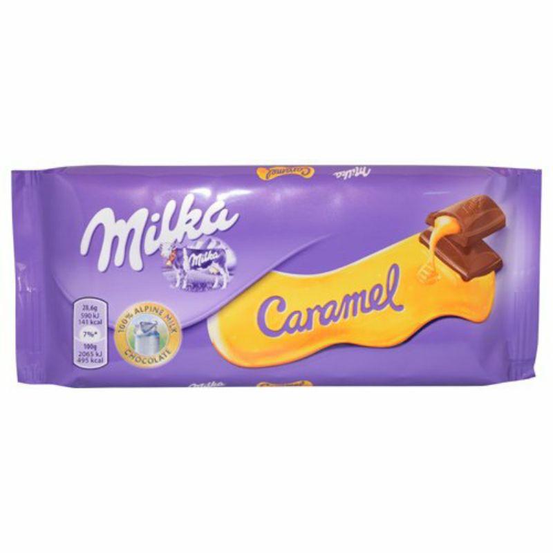 Chocolate Milka Caramelo Creme 100g - Milka Caramel Importado ...