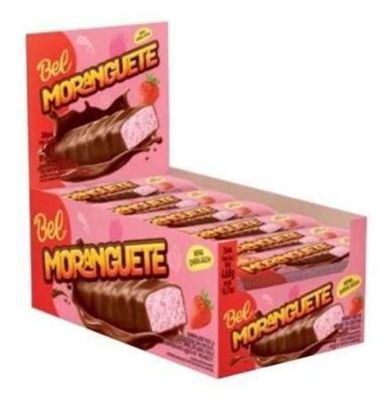 Chocolate moranguete jelly 18 unidades - bel - Chocolate / Barra de ...