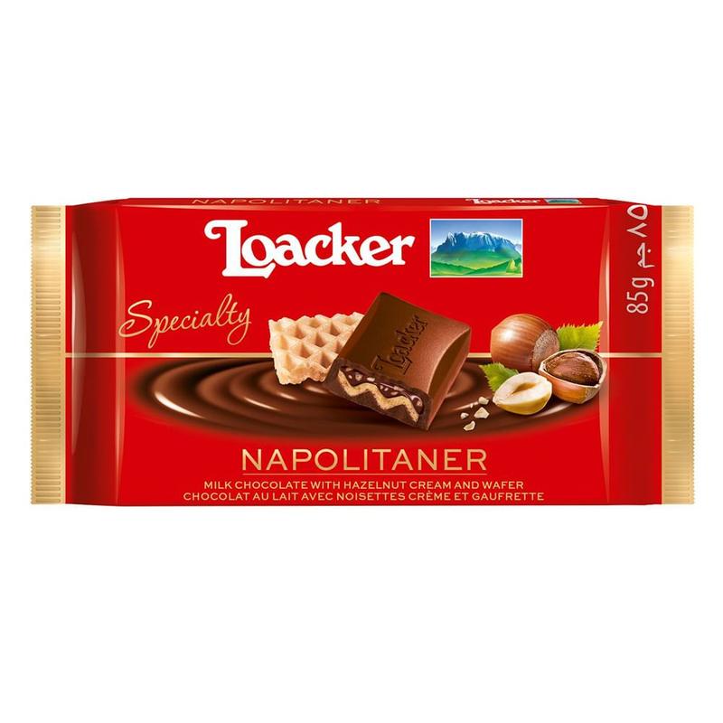Chocolate Napolitaner Specialty Loacker 85g - Biscoito / Bolacha ...