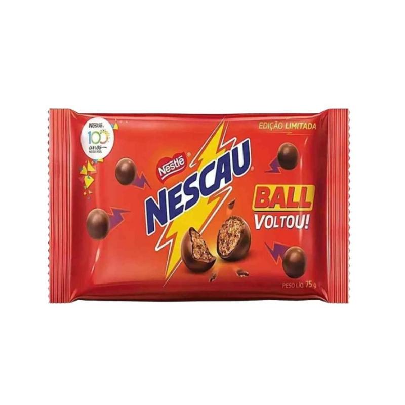 Chocolate Nescau Ball NESTLÉ - 1 Caixa - No Magalu - Magazine Luiza