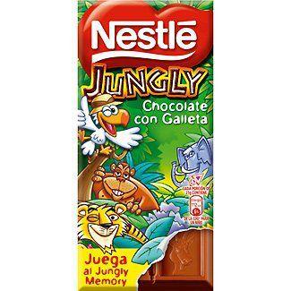 Chocolate Nestlé Jungly 125g - Importado da Espanha - Chocolate / Barra ...