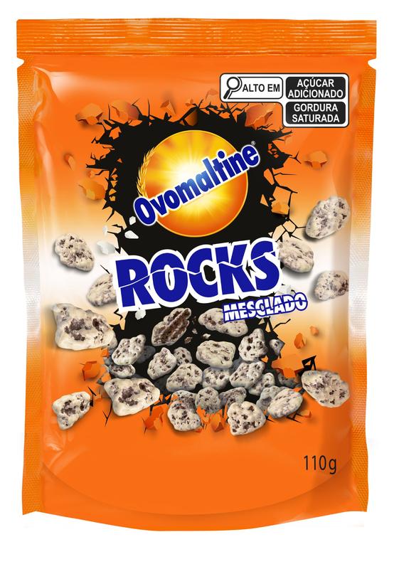 Chocolate Ovomaltine Flocos Crocantes Rocks Mesclado 110G - Chocolate ...
