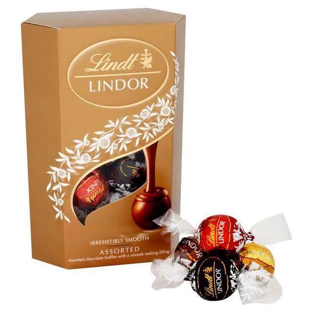 CHOCOLATE RECHEADO LINDT LINDOR ASSORTED 75g - Chocolate / Barra de ...