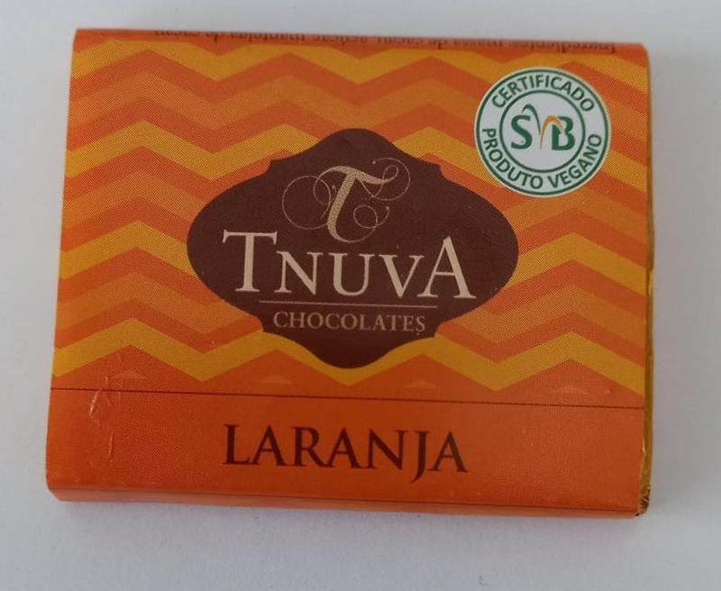Chocolate sabor laranja Tnuva Sem glúten e Vegano - 14 g - Bomboniere ...