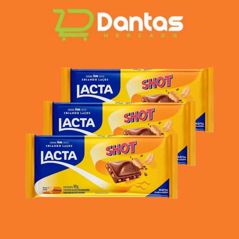 Chocolate shot Lacta kit 3un 90g - Chocolate / Barra de Chocolate ...