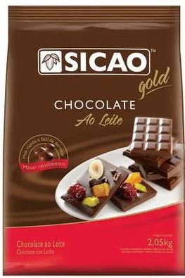 Chocolate sicao gotas ao leite 2.05kg - Gotas de Chocolate - Magazine Luiza