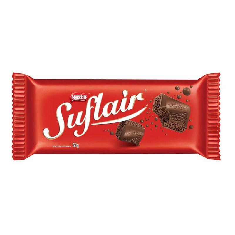 Chocolate Suflair Ao Leite 50G Kit 2 Caixas Com 20 Unidades - Nestle ...