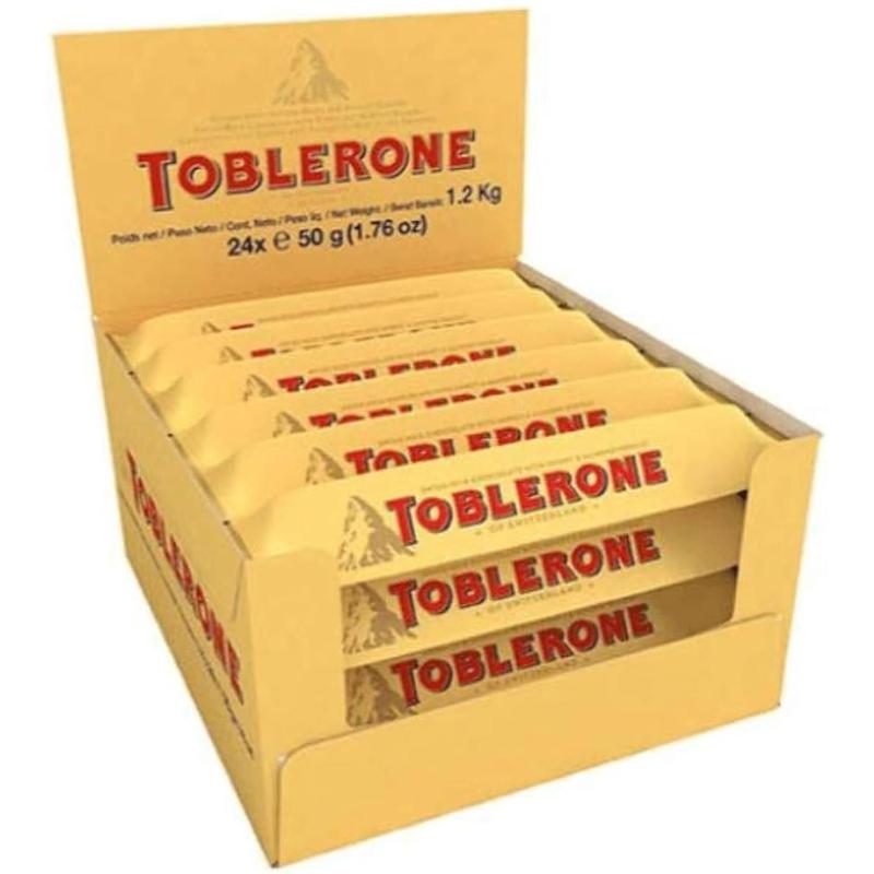 Chocolate Toblerone Milk 50G (Display Com 24 Unidades) - Chocolate ...