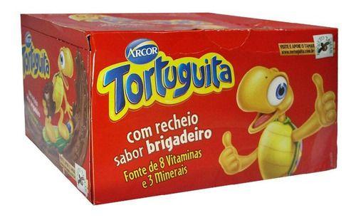 Chocolate Tortuguita Sabor Brigadeiro Caixa C/24 Unid. - Arcor ...