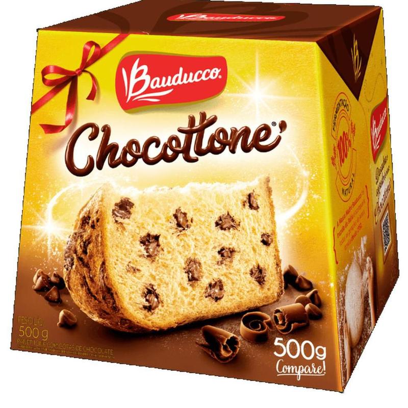 Chocottone 500 gramas - Bauducco - Chocotone - Magazine Luiza