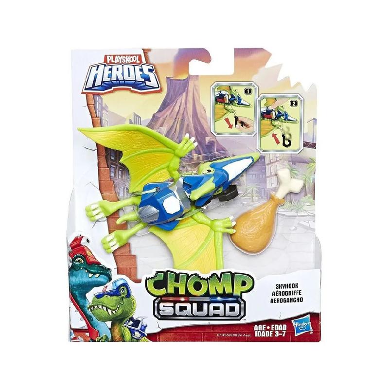 Chomp Squad Dino ao Resgate Skyhook Hasbro E1454 - Bonecos - Magazine Luiza