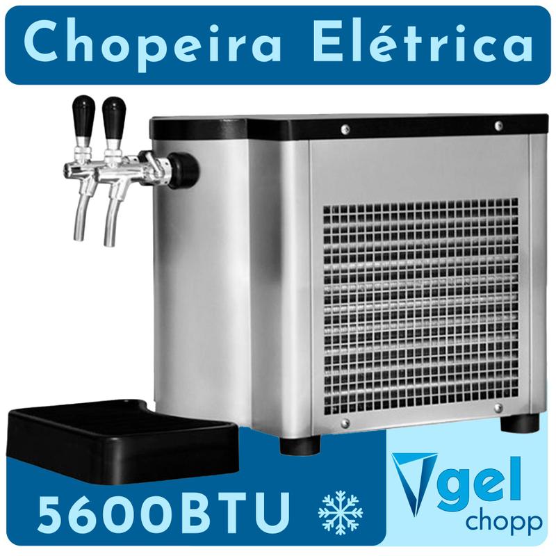 Chopeira Elétrica 3VL 127V (2 Vias) - Completa - Gel Chopp - Chopeira ...