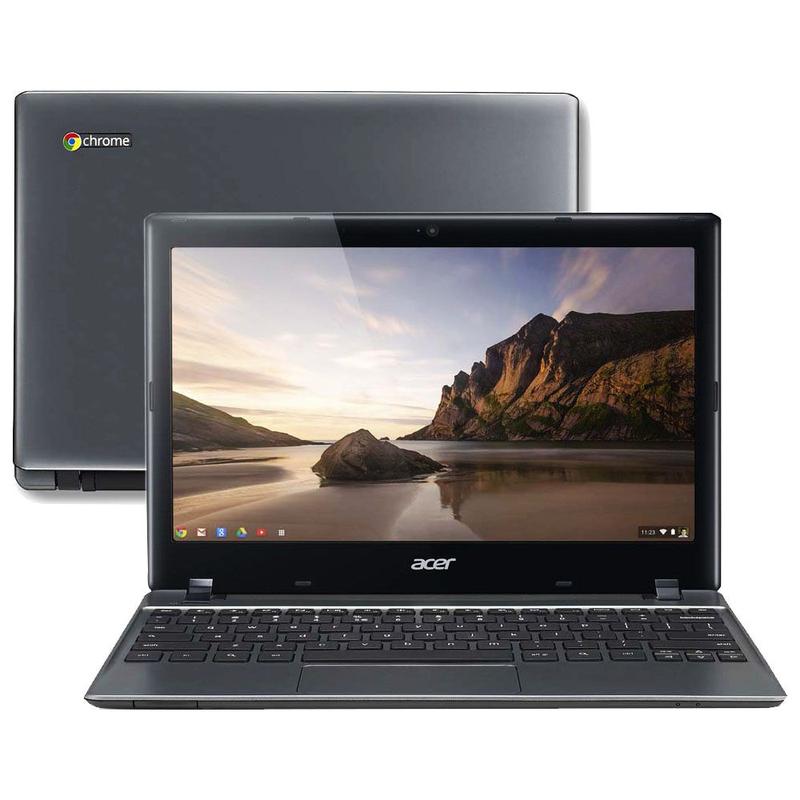 Chromebook Intel Dual Core 1.5GHz 2GB 16GB SSD LED 11,6" Chrome OS C7 ...