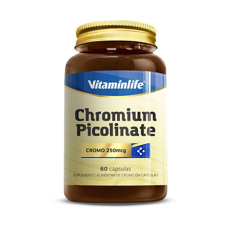 Chromium Picolinate Vitaminlife 90 cápsulas - Picolinato de Cromo ...
