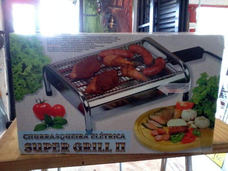 Churrasqueira Elétrica Super Grill II - Super Metal Rio - Churrasqueira ...