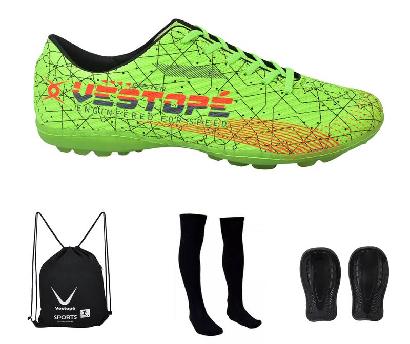 Chuteira Society Futebol Vestope Faster Adulto Juvenil BMC A4 - Vestopé ...
