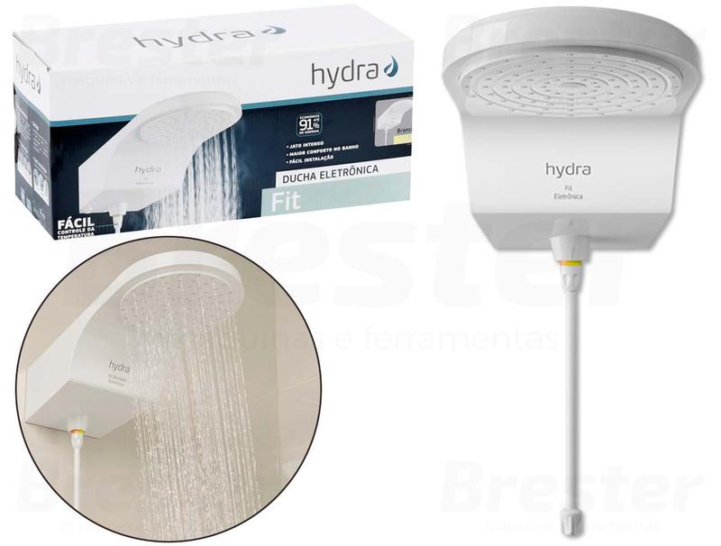 Chuveiro Elétrico De Parede Hydra Fit Branco - Ducha - Magazine Luiza