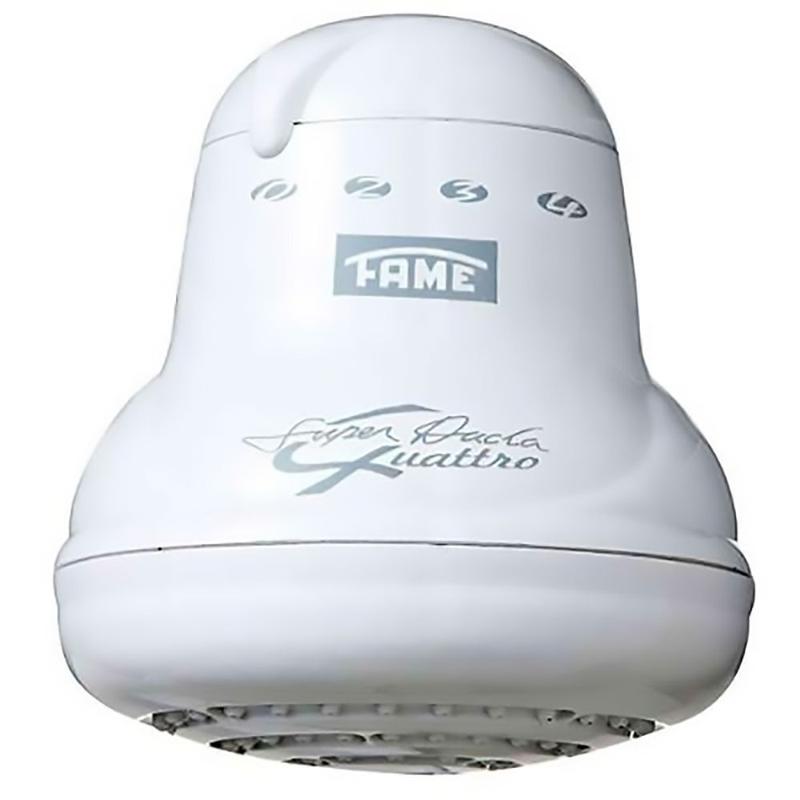 Chuveiro Elétrico Super Ducha Quattro Branco 6800w 220v Fame