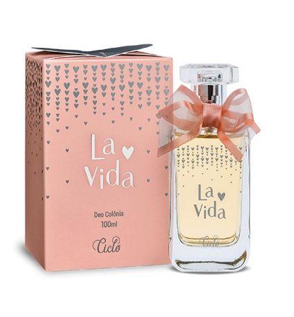 Ciclo Perfume Feminino Deo Colonia La Vida - caixa - Ciclo Cosméticos ...