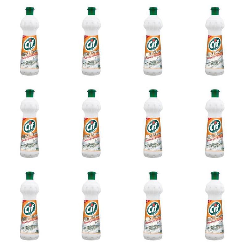 Cif Ultra Rápido Desengordurante Spray 500ml (Kit C/12 ...