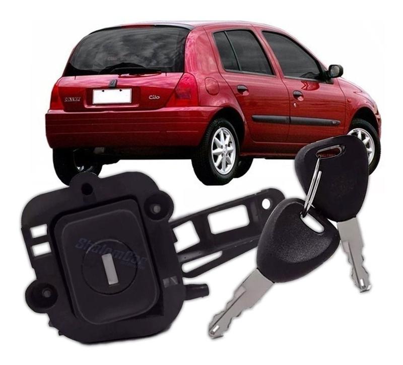 Cilindro Botao Porta Malas Clio 1999 2000 2001 2002 2003 - SHALOMCAR ...