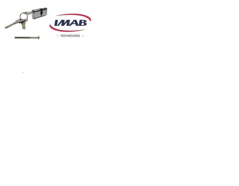 Cilindro Fechadura Imab Original Multiponto 3800 Latão Crom - Cilindro ...