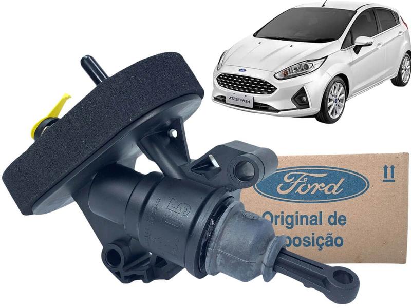 Cilindro Mestre Pedal Embreagem New Fiesta Nacional 1.5 1.6 FORD ...