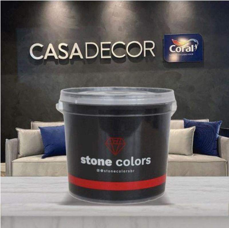 Cimento Aveludado Perolizado Diamante Negro 3,2 Kg - Stone Colors ...