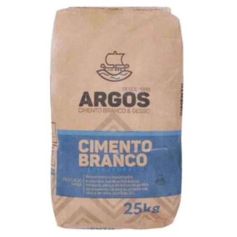 Cimento estrutural branco argos (saco 25kg) - CAC - Cimento para ...