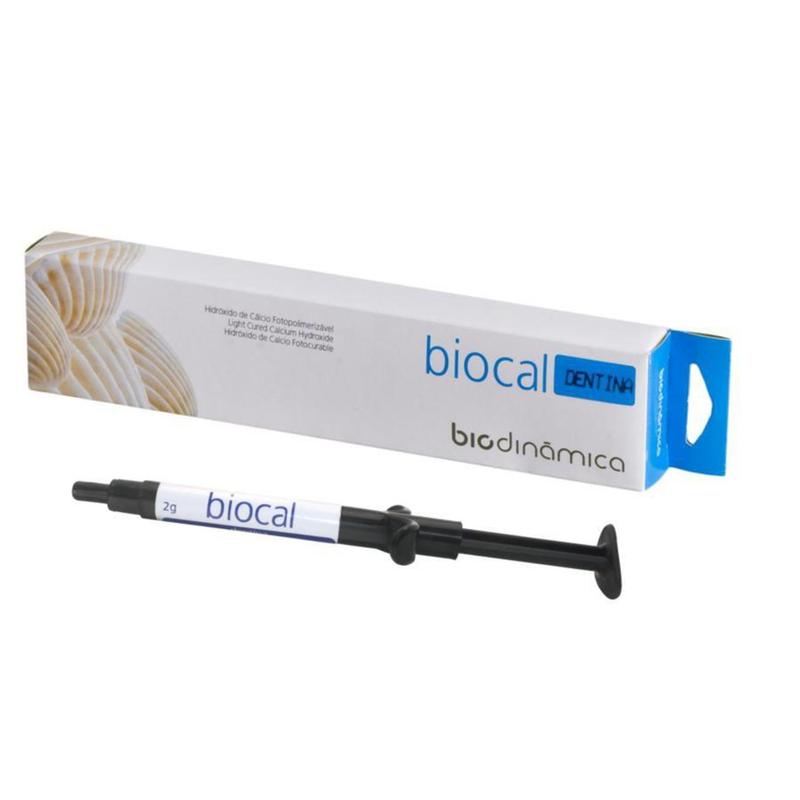 Cimento Forrador de Hidróxido de Cálcio Biocal - Biodinâmica - Cálcio ...