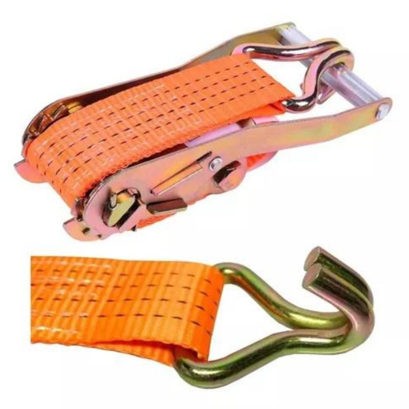 Cinta Com Catraca Amarrar Carga Fita 50mm 4 Toneladas 10 Metros Prender ...