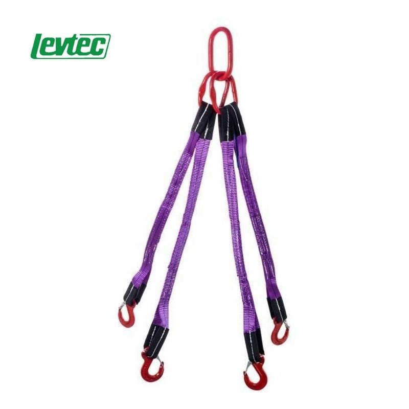 Cinta Elevacao Grab 4 Pernas 2.1 Toneladas 1,2 Metros Reboque Quincho Munck FS4:1 Levtec ...