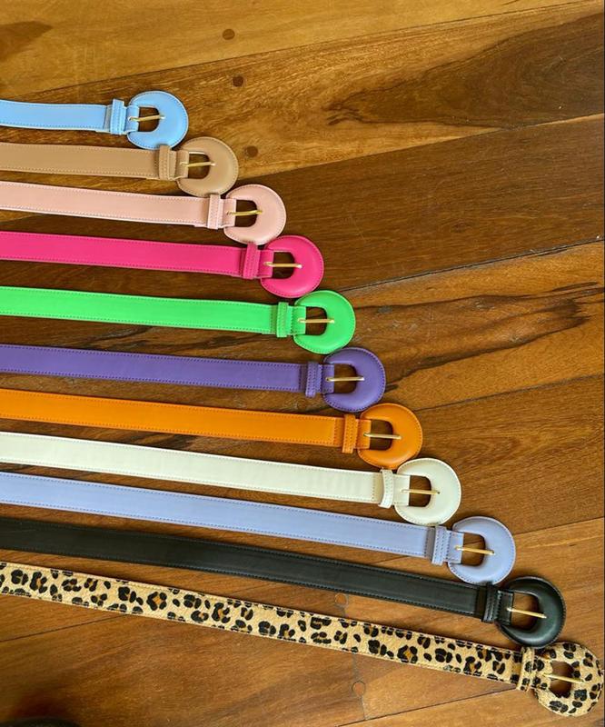 Cinto basico sintetico colorido - dany deor - Cinto - Magazine Luiza