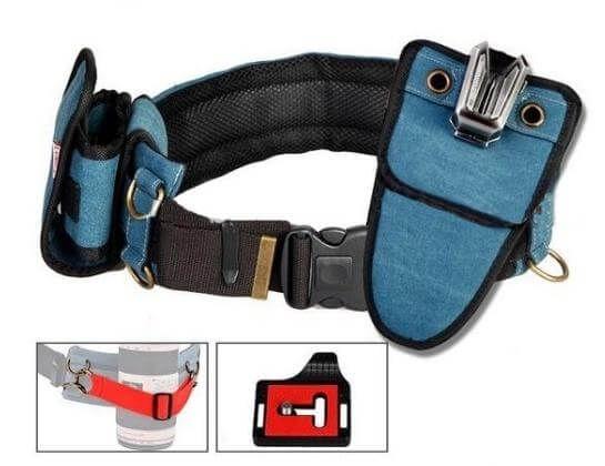 Cinto com Suporte para Câmeras DSLR e Objetivas - WorldView - Cinto ...
