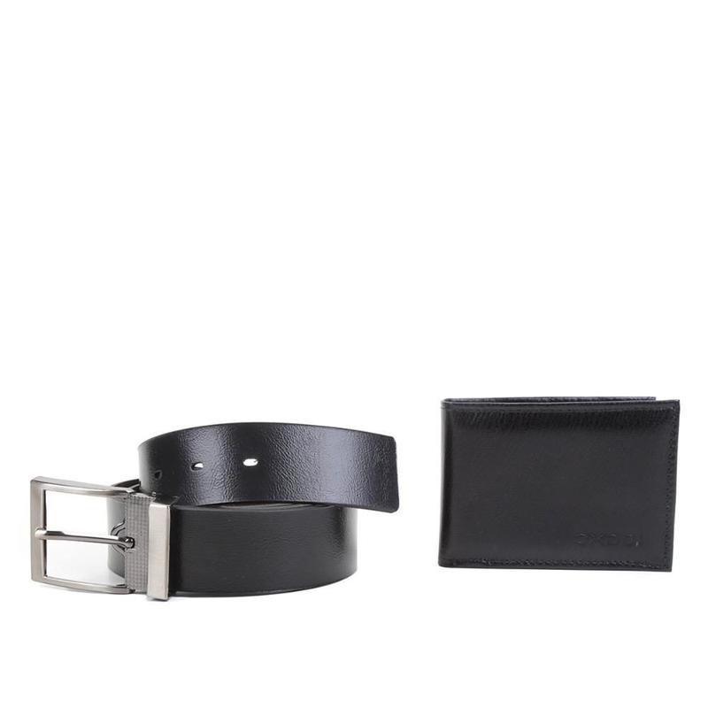 Cinto Couro Oxddi + Carteira Couro Lisos Masculinos - Kit Masculino ...