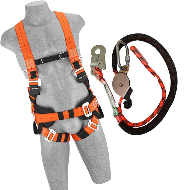 Cinto Paraquedista E Talabarte Corda Estacionário Telecom - FACINTOS ...